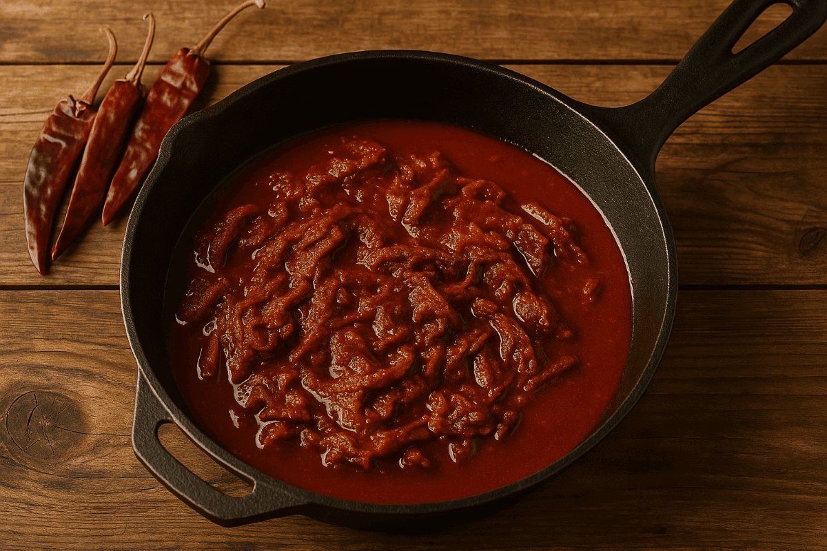 Chile Colorado con Carne Seca Recipe: Chihuahua’s Sun-Dried Classic ...