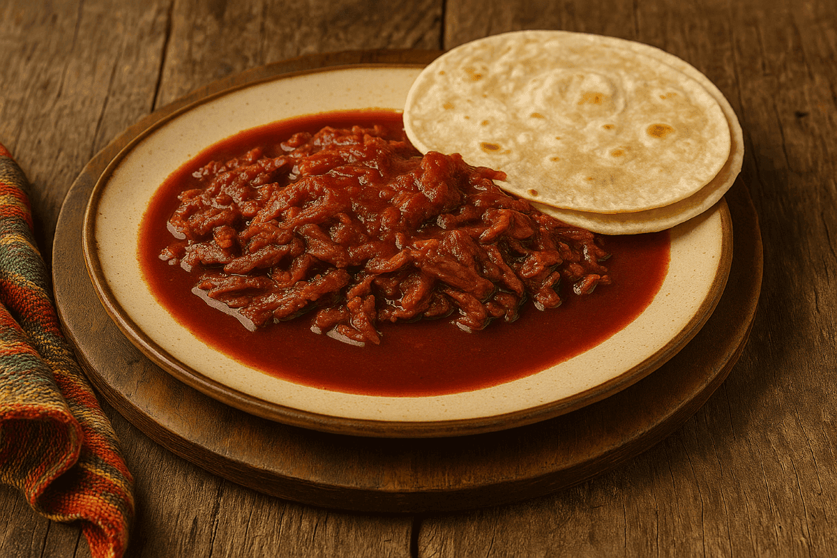 Chile Colorado con Carne Seca Recipe: Chihuahua’s Sun-Dried Classic ...