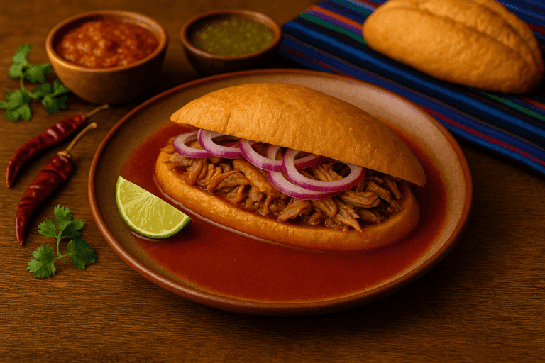 Torta Ahogada Recipe | By The Half Jalapeño