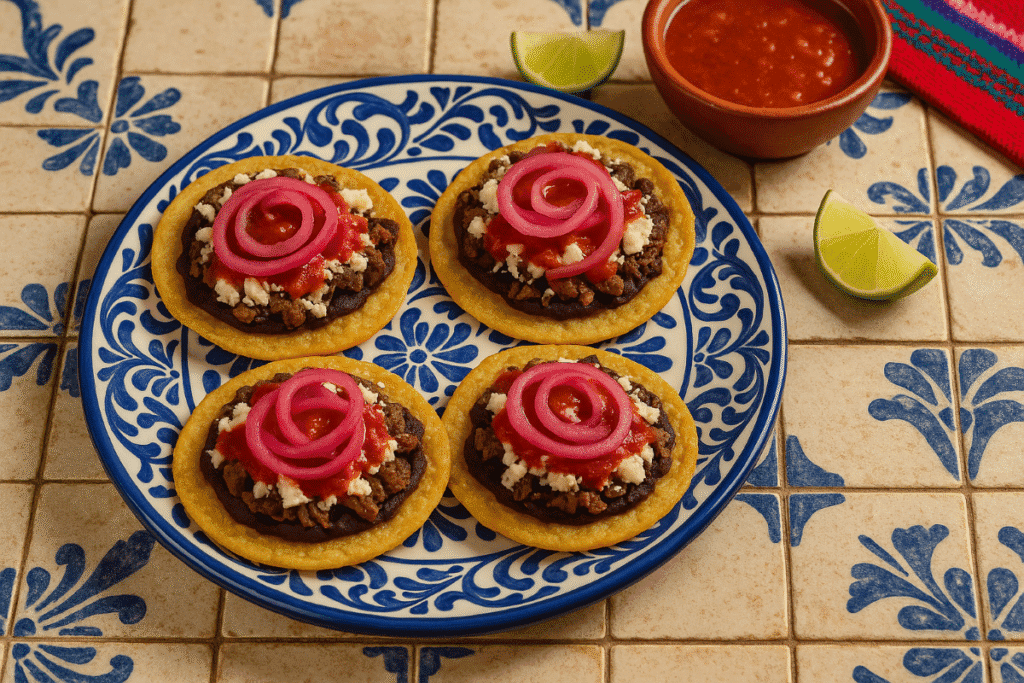 Garnachas Istmeñas Recipe: Oaxaca’s Crispy, Saucy Street Bite in Mini ...